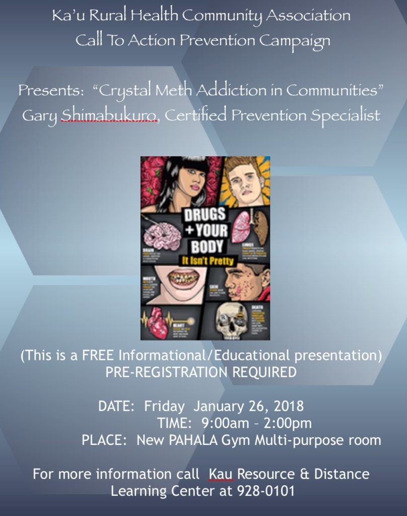 Crystal Meth Addiction in Communities - Hui Mālama Ola Nā ʻŌiwi